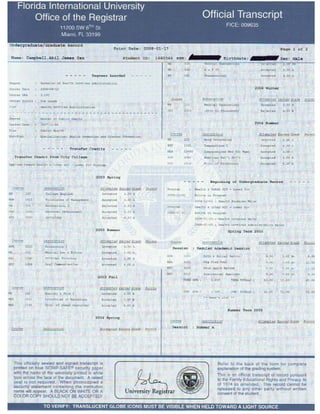 Transcript - Graduate and Unergraduate | PDF | Undergraduate Education ...