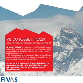 Fivas brosjyre isen smelter i himalaya | PPT