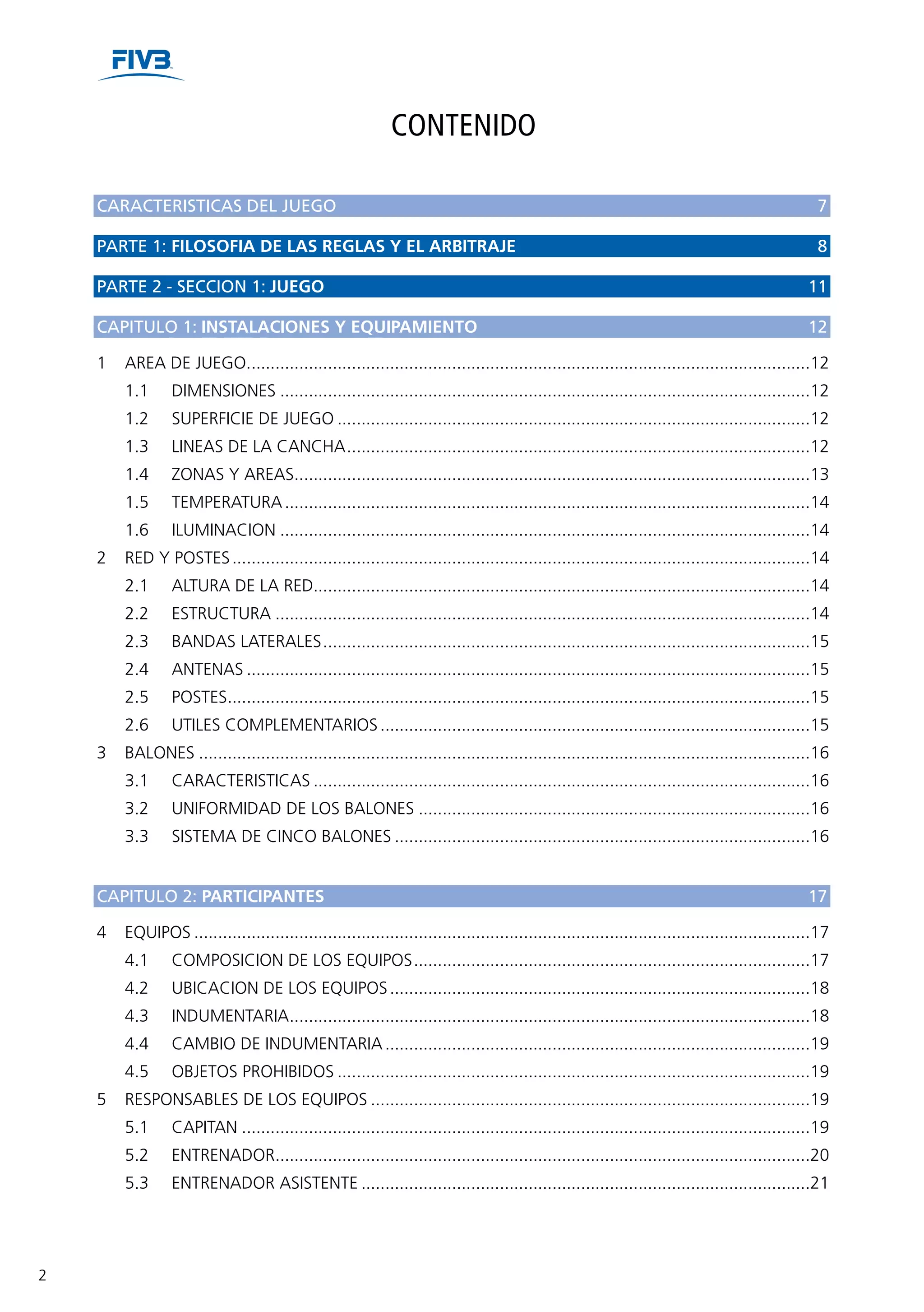Reglas del voley actualizado | PDF