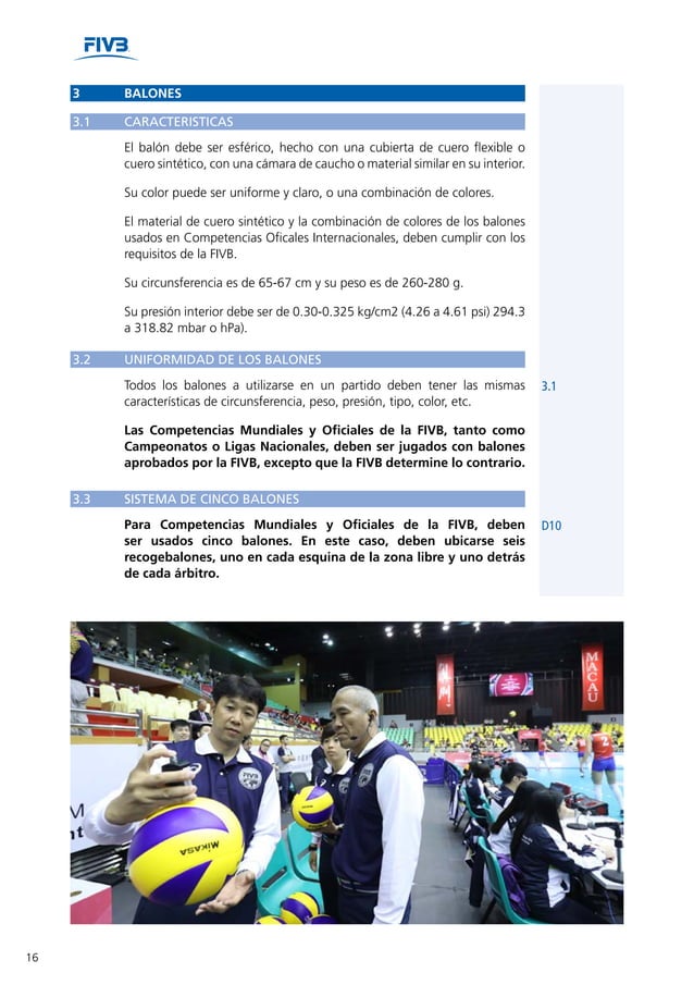 Reglas del voley actualizado | PDF