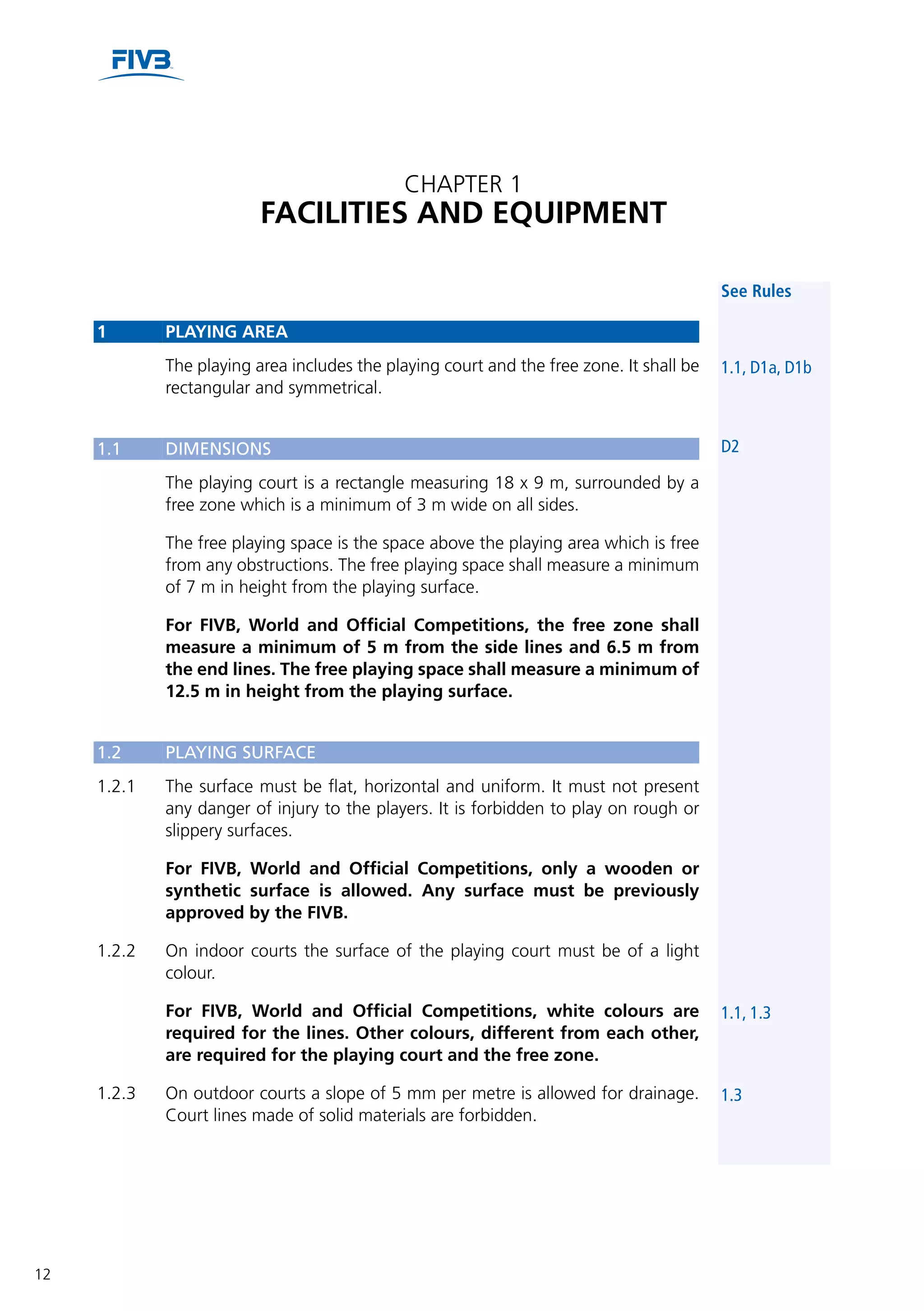 FIVB volleyball rules | PDF