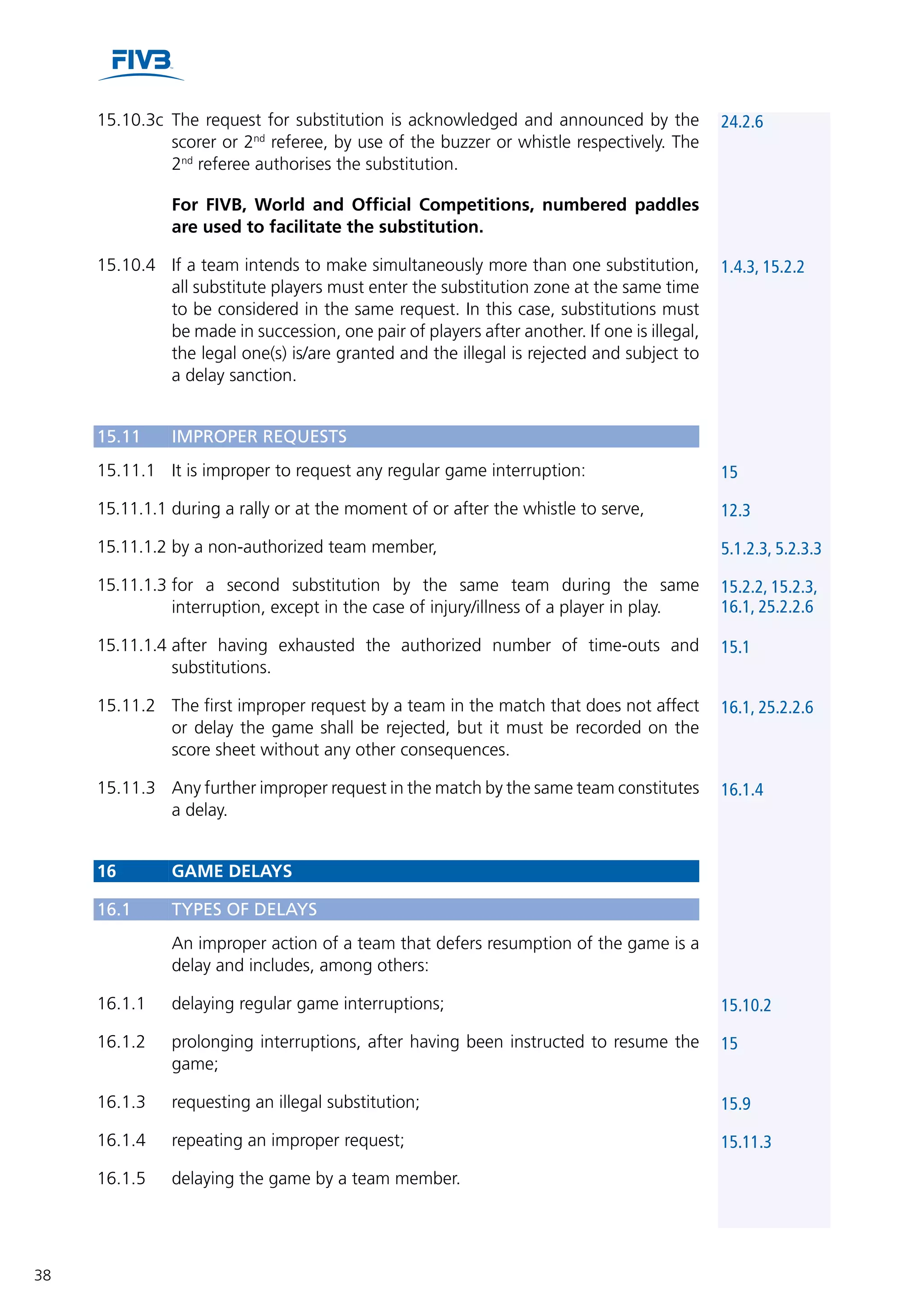 FIVB volleyball rules | PDF