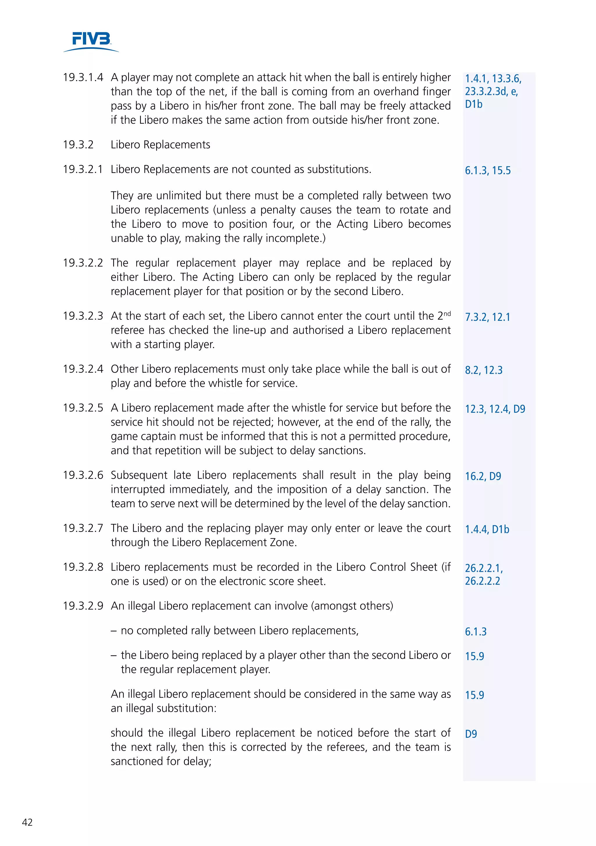FIVB volleyball rules | PDF