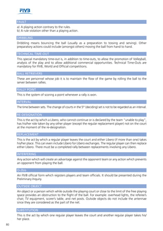 FIVB volleyball rules | PDF