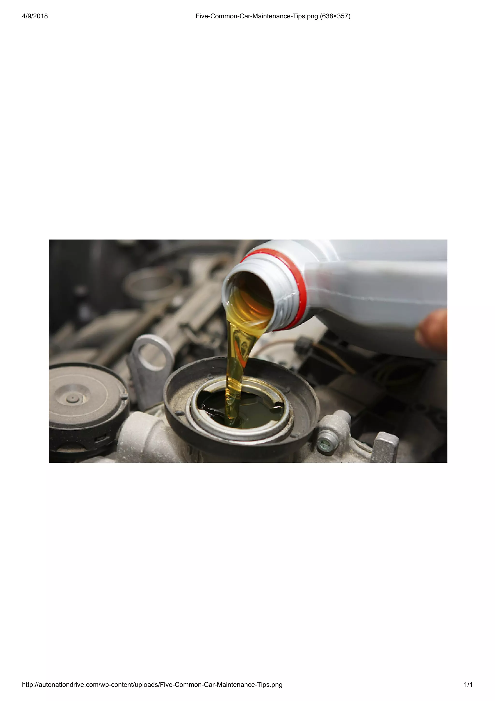 Common maintenance tips | PDF