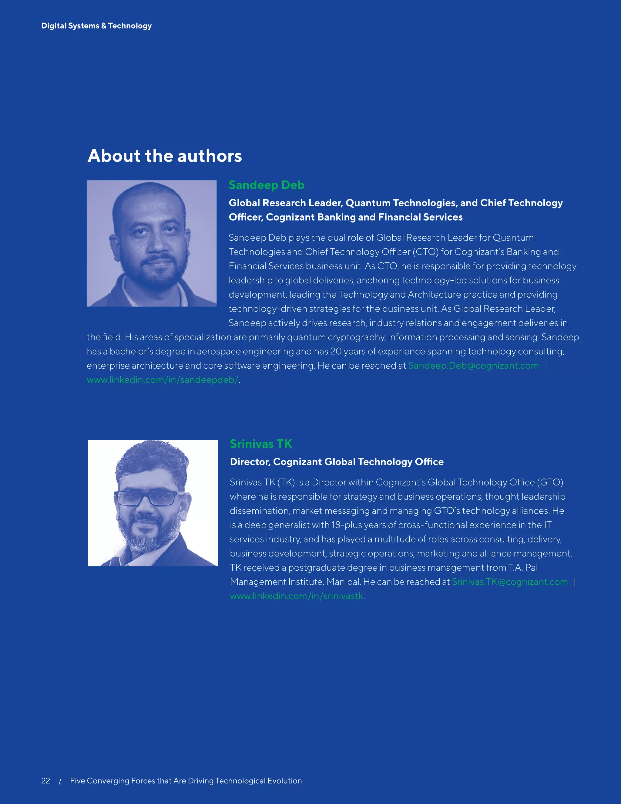 Five Converging Forces that Are Driving Technological Evolution | PDF