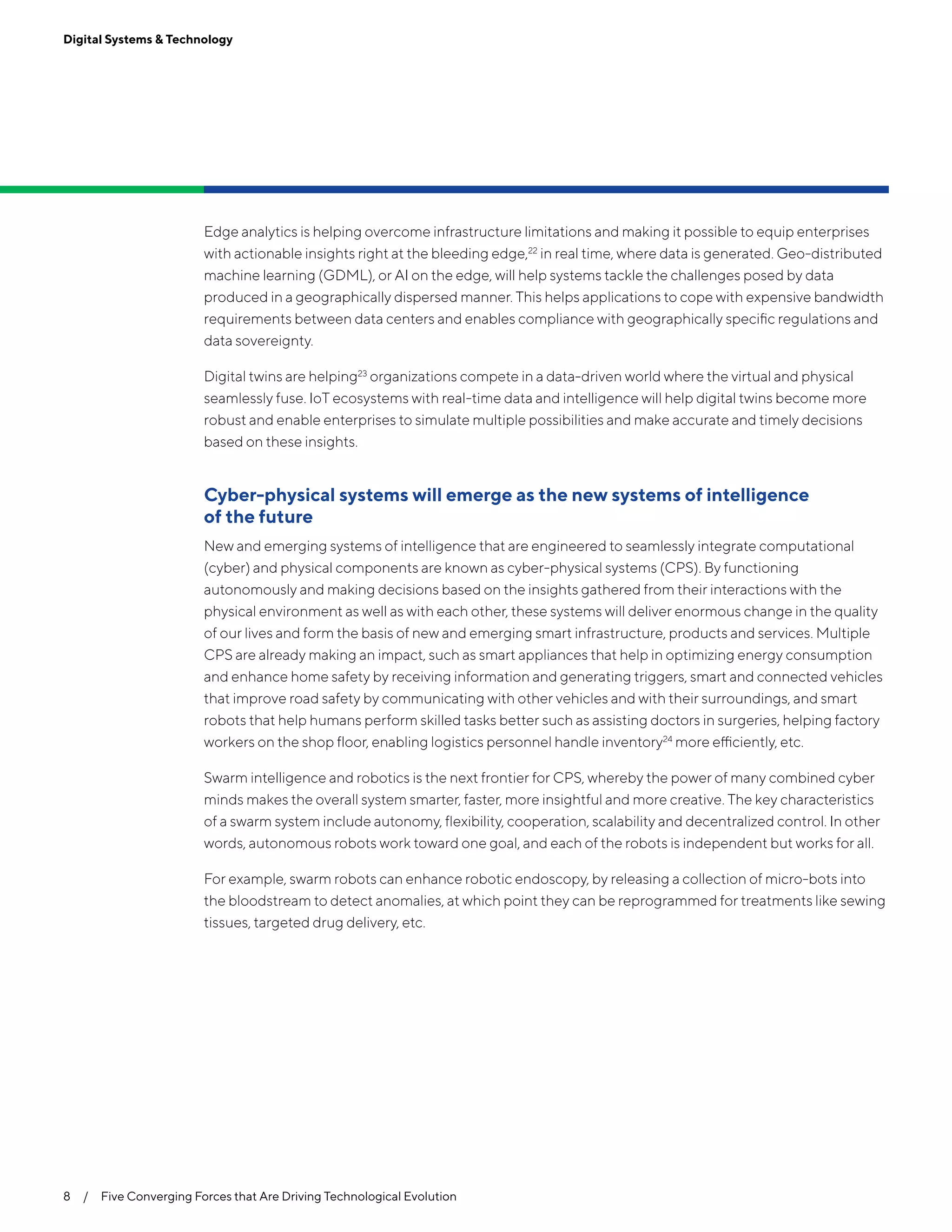 Five Converging Forces that Are Driving Technological Evolution | PDF