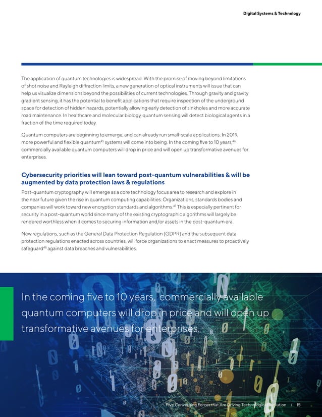 Five Converging Forces that Are Driving Technological Evolution | PDF