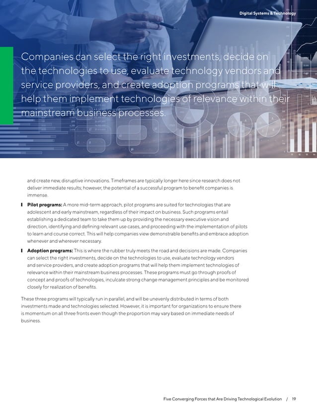 Five Converging Forces that Are Driving Technological Evolution | PDF