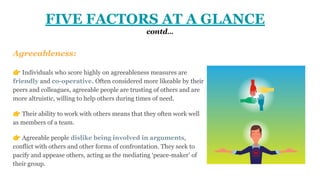 Five factor/OCEAN model by Robert McCrae and Paul Costa | PDF