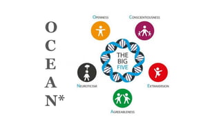 Five factor/OCEAN model by Robert McCrae and Paul Costa | PDF