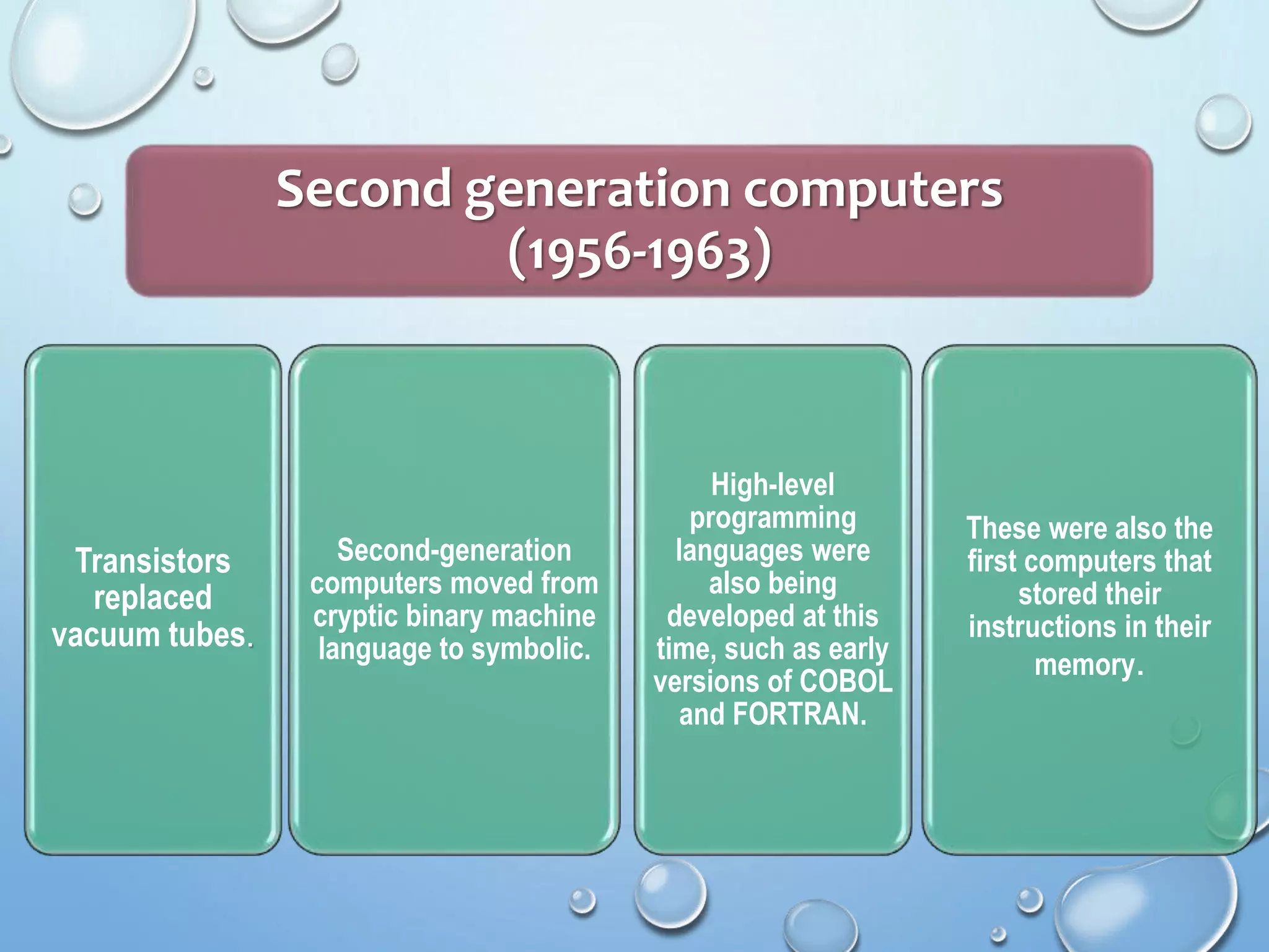 Five generations-of-computers | PPTX