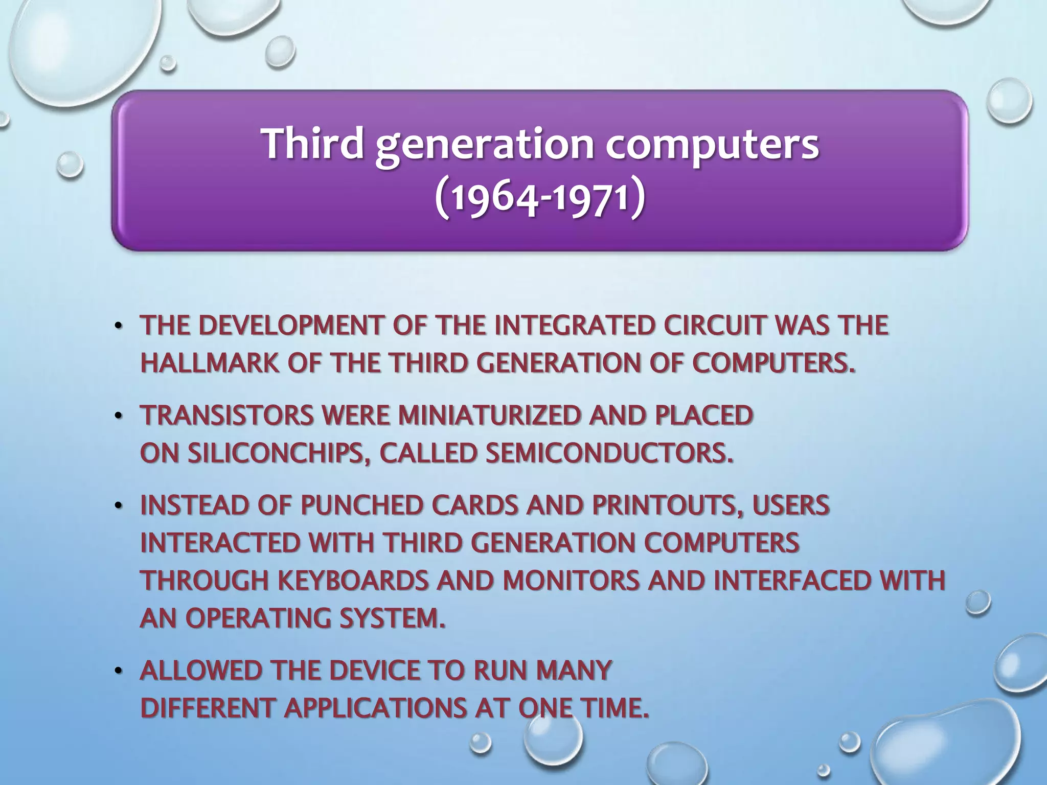 Five generations-of-computers | PPTX