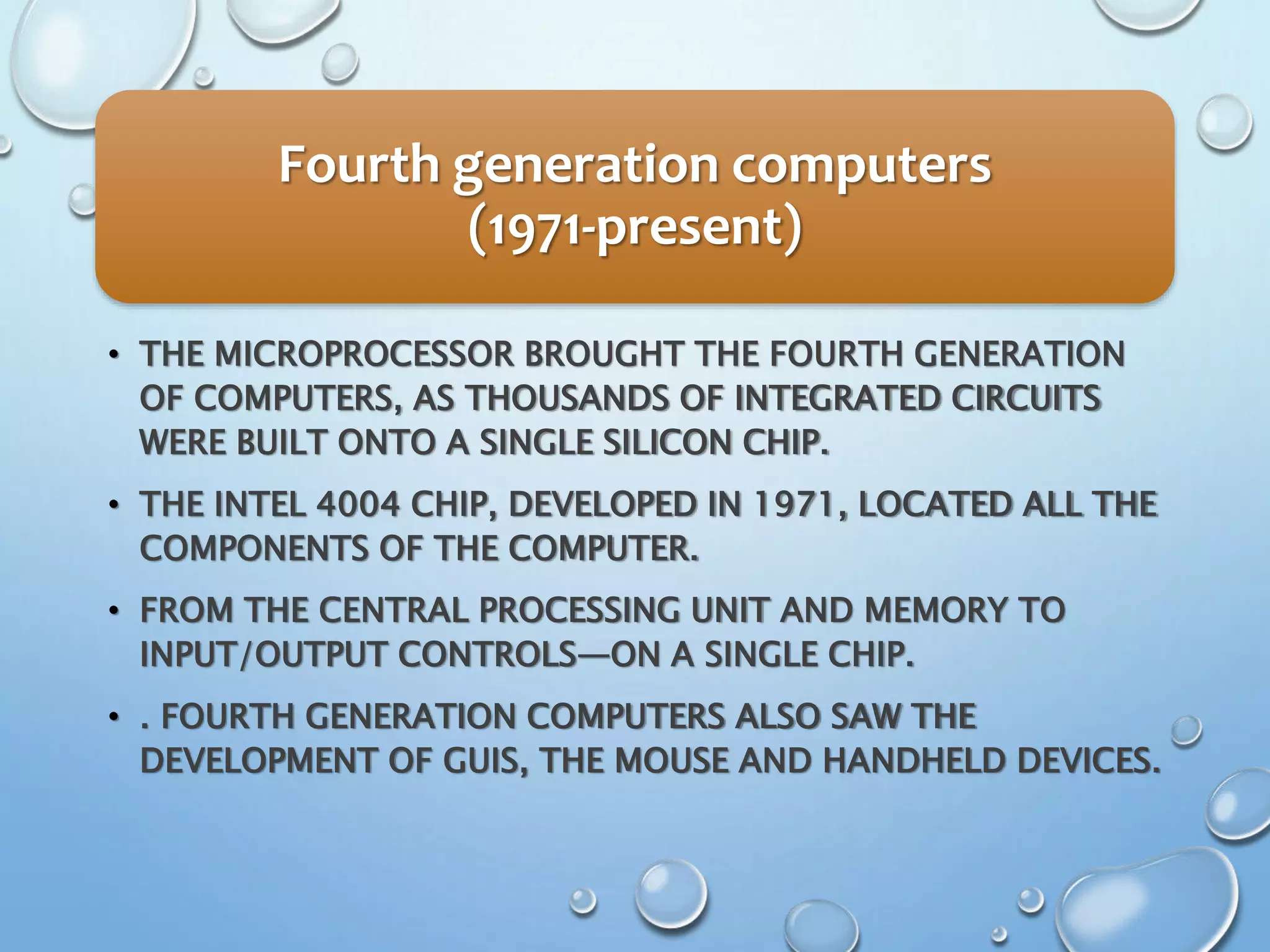 Five generations-of-computers | PPTX