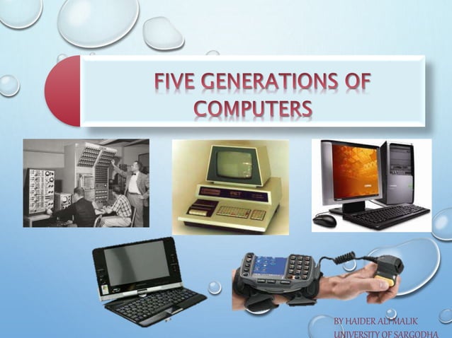 Five generations-of-computers | PPTX