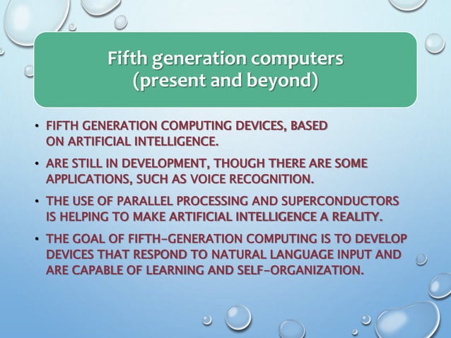 Five generations-of-computers | PPTX