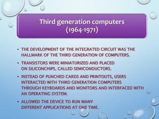 Five generations-of-computers | PPTX