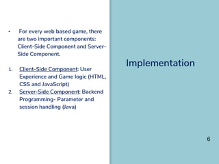 Five In A Row Game- Networking Protocol Analysis | PPT