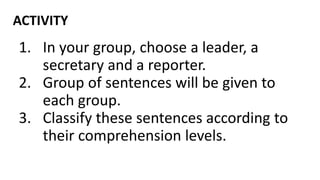 Five-Levels-of-Comprehension.pptx