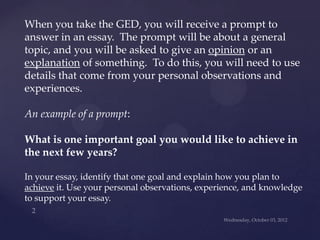 Essay Structure | PPTX