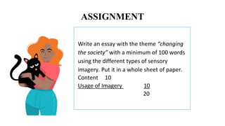 five-senses-infographics lesson about sensory imagery.pptx