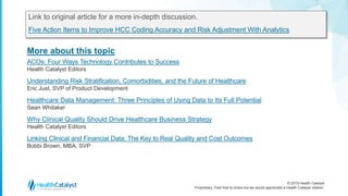 Five Action Items to Improve HCC Coding Accuracy and Risk Adjustment ...