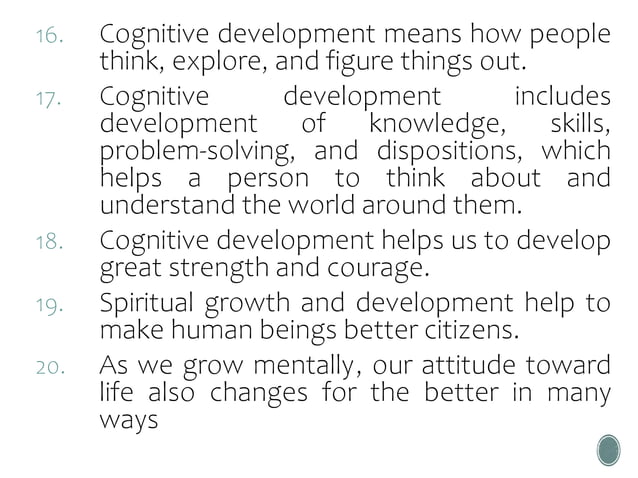 Personal Development Five Areas of Development | PPTX | Wellness ...