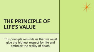 FIVE BASIC PRINCIPLE OF HUMAN LIFE .pptx
