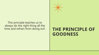 FIVE BASIC PRINCIPLE OF HUMAN LIFE .pptx