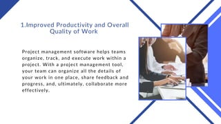 Five Benefits of Project Management Software.pptx