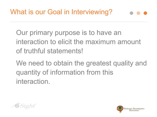 5 Benefits of Using Reciprocity in Investigation Interviews | PPT