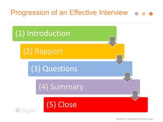 5 Benefits of Using Reciprocity in Investigation Interviews | PPT