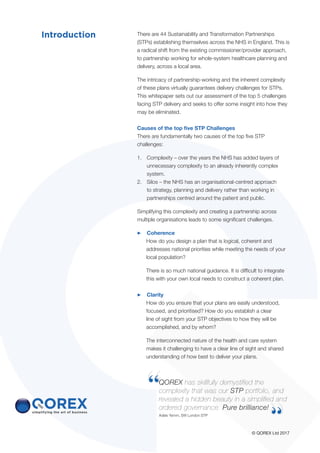 Eliminating the top 5 challenges for STPs | PDF