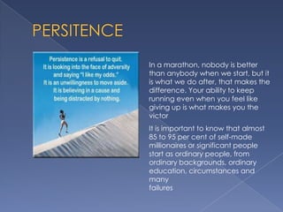 Five characteristics of successful people | PPTX