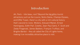 Five Cities to Visit in France | PPT