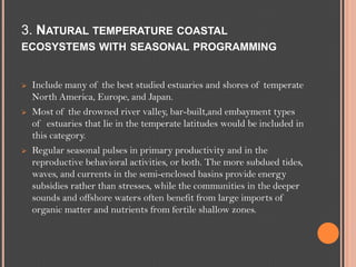 Five classification of an estuarine ecosystem | PPTX | Environment ...