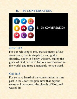 FIVE COMMANDMENTS FOR TIMOTHY | DOCX