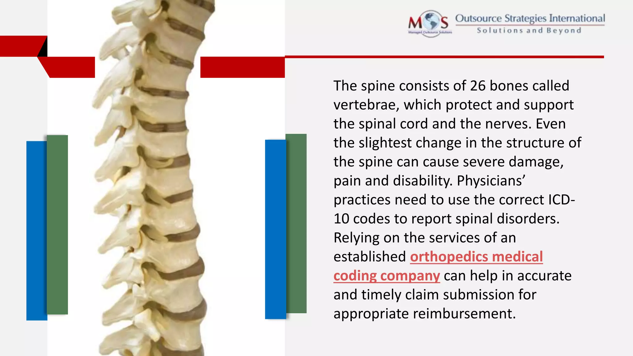 Five common spine conditions and related icd 10 codes | PPSX