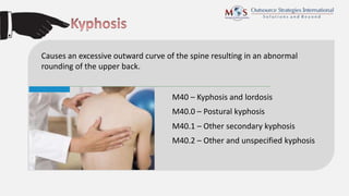 Five common spine conditions and related icd 10 codes | PPSX