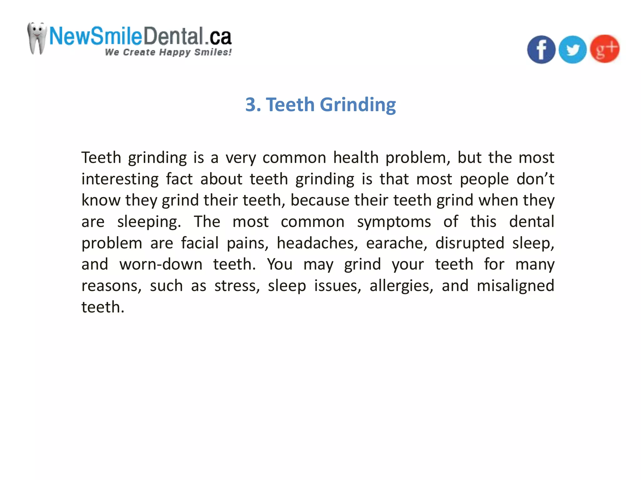 Five common Tooth Problems | PDF