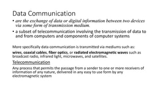 Five components of communication | PPTX