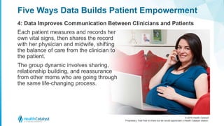 Five Data-driven Patient Empowerment Strategies | PPTX