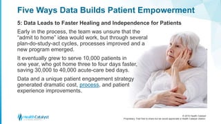 Five Data-driven Patient Empowerment Strategies | PPTX