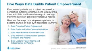 Five Data-driven Patient Empowerment Strategies | PPTX