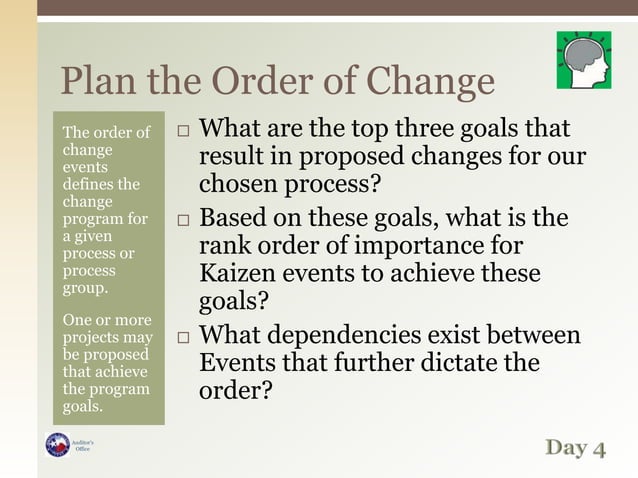 Five days of kaizen | PPT