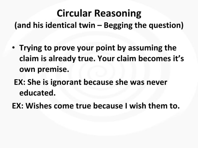 Five deadly fallacies | PPT