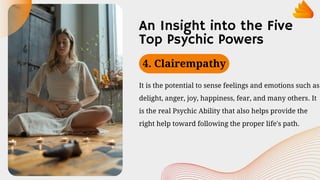 Five Different Types of Psychic Powers and Abilities.pdf | Astrology ...