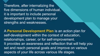 FIVE DIMENSIONS OF HUMAN INDIVIDUAL.pptx