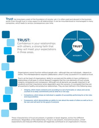 Five dimensions of_trust | PDF