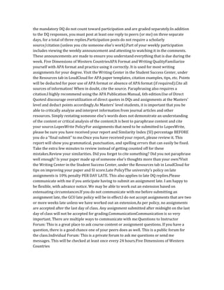 Five Dimensions of Western Countries.docx